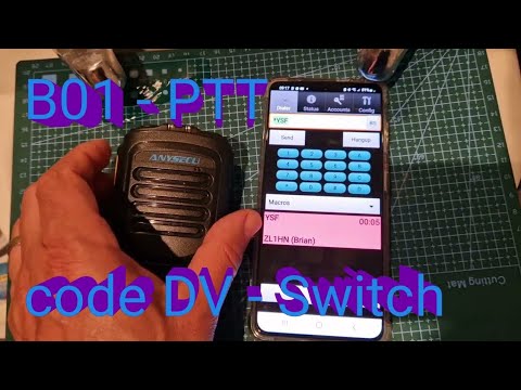 DV- Switch - PTT Code for B01 Bluetooth Microphone - YouTube