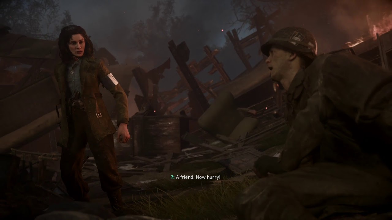 Call of Duty WWII: Meeting Rousseau - YouTube