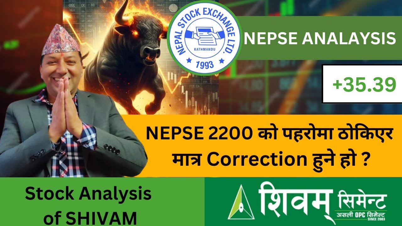 NEPSE Technical Analysis/NEPSE Update/NEPSE Chart Analysis/SHIVAM ...