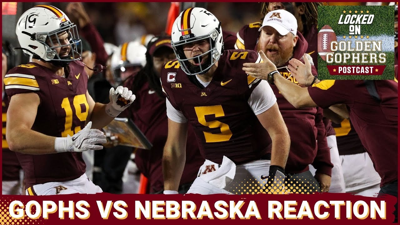 GOPHERS POSTCAST: DARIUS TAYLOR & FEROCIOUS Pass Rush DELIVER KNOCK-OUT ...