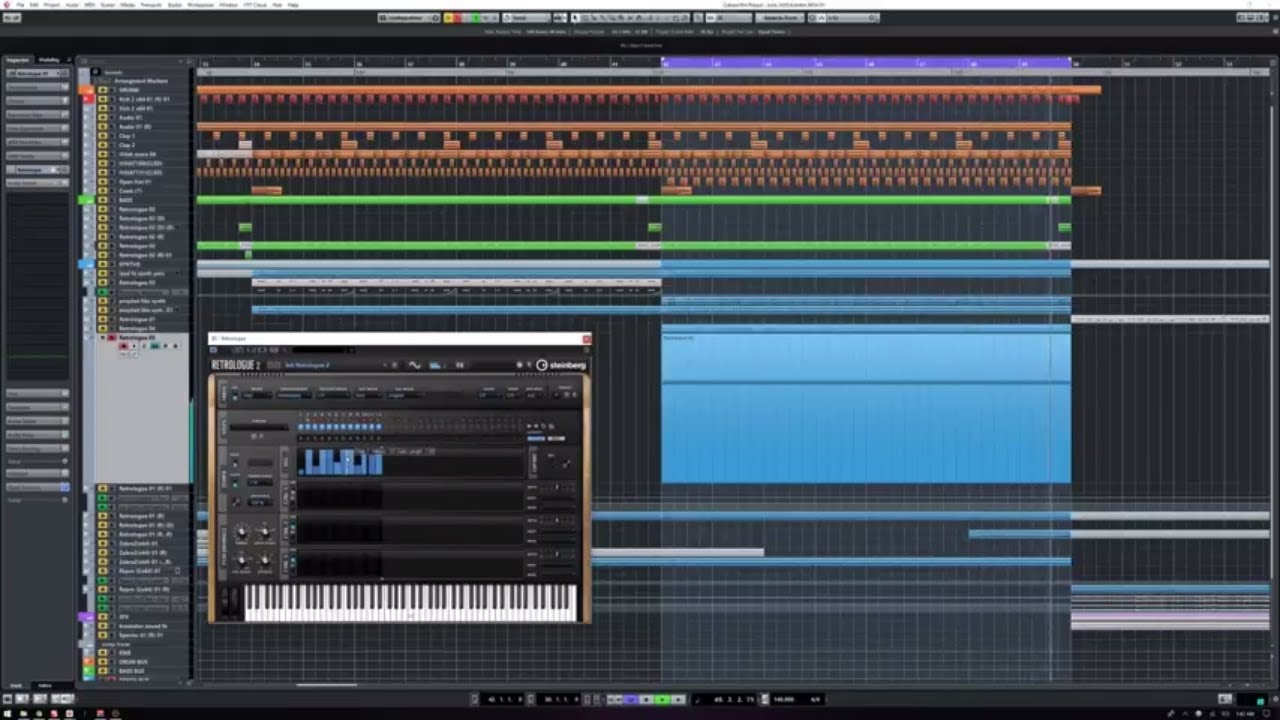 Psytrance Production in Cubase 9.5 - YouTube