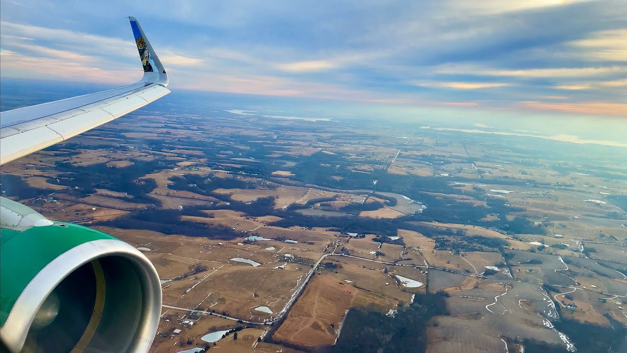 Full Flight – Frontier Airlines – Airbus A321-211 – DEN-MCI – N712FR ...