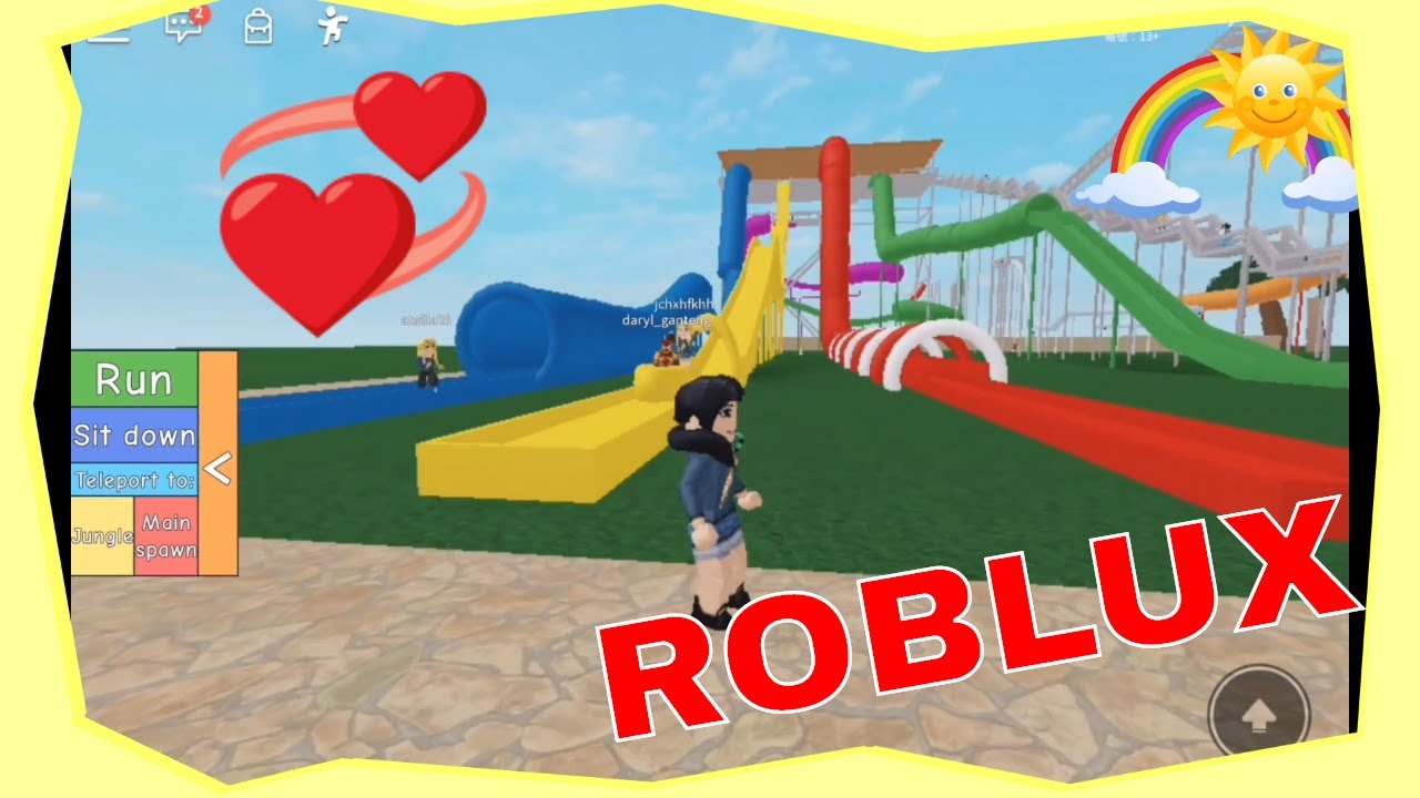 Roblox WATER PARK Fun With Wonderkids - YouTube
