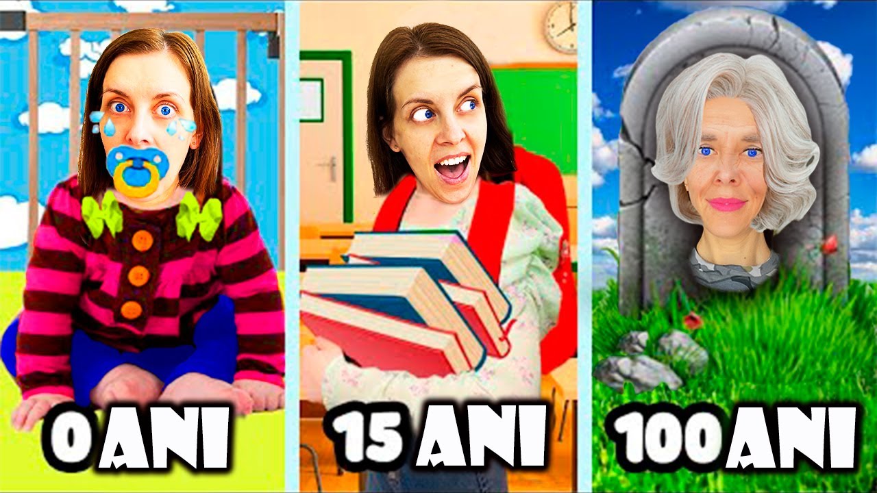 😭 A MURIT... 👶 100 de ANI 👵 în 24 de ORE ⏰ Challenge Partea 3 - YouTube
