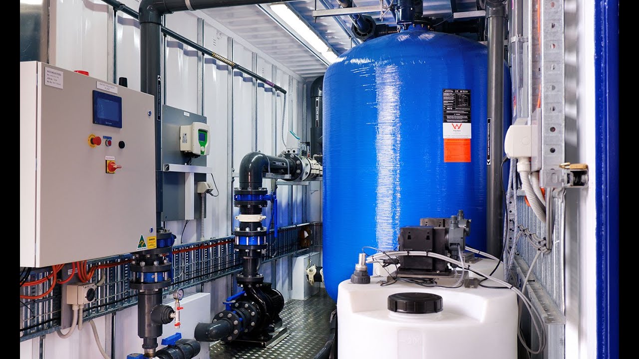 Protex Water Containerised Wastewater Treatment Plants - YouTube