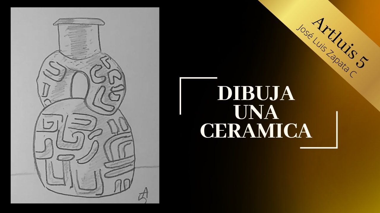 Como Dibujar Una Ceramica How To Draw A Ceramic Hd Youtube