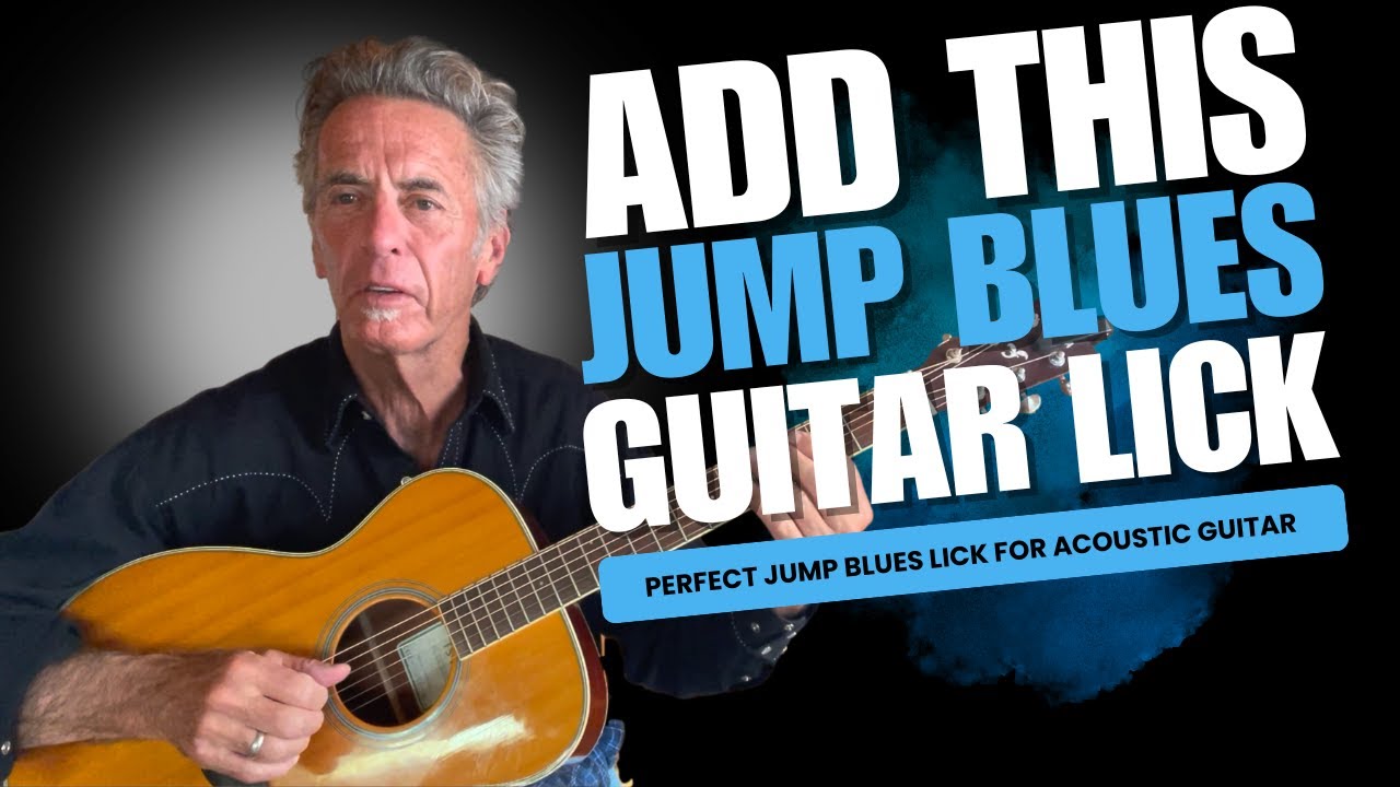 One Of My Favorite Jump Blues Licks for Acoustic Guitar (Quick Lesson ...