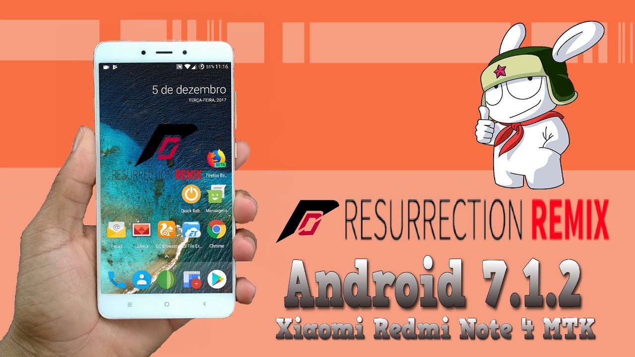 [Unofficial] Resurrection Remix (Android 7.1.2) Xiaomi Redmi Note 4 MTK ...