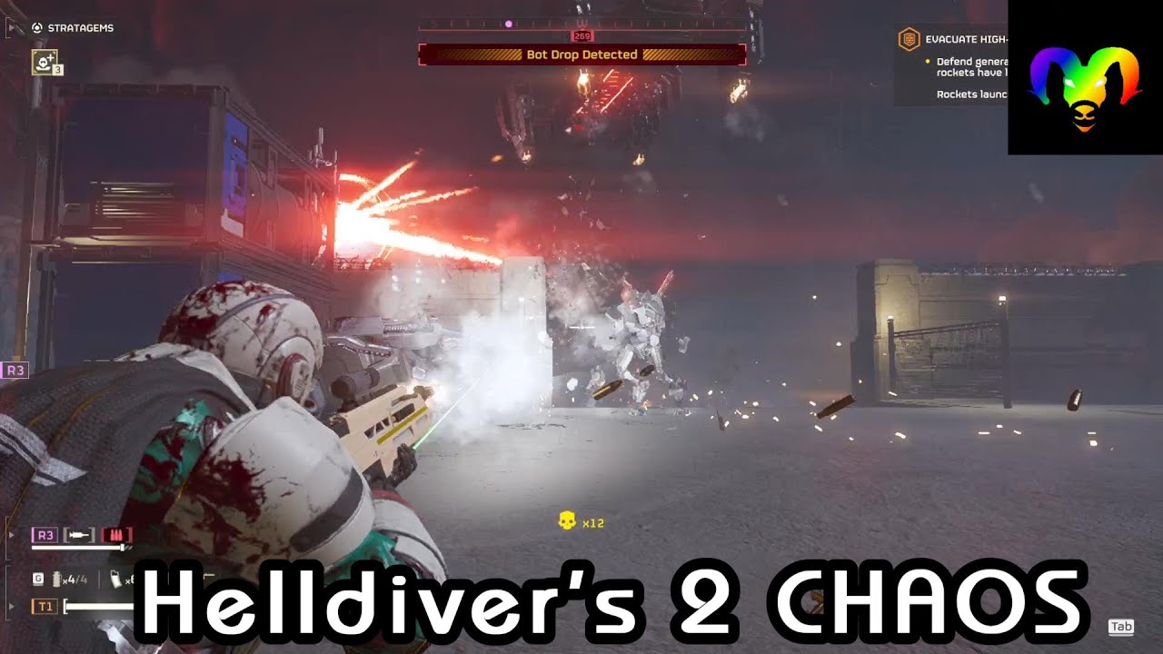 Helldiver's 2 Most Chaotic 2 missions I have ever played - YouTube