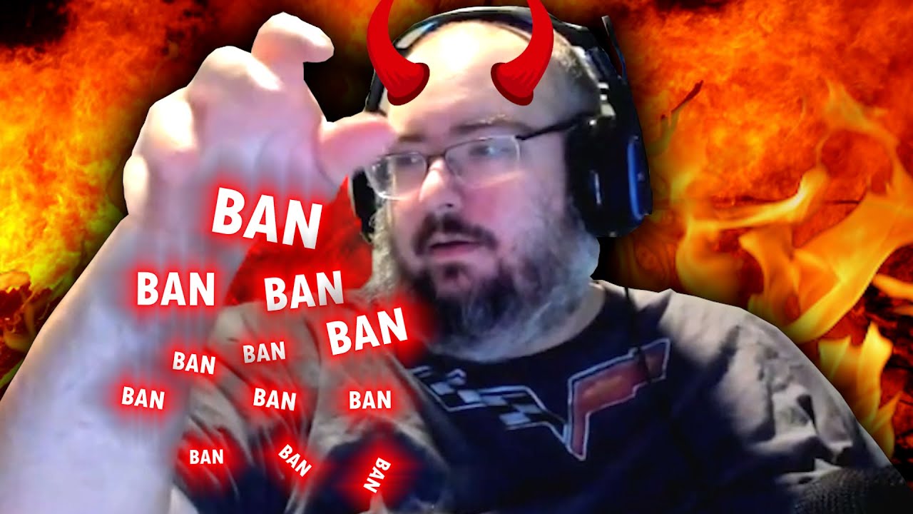 HUGE BAN SPREE When WingsOfRedemption GOES INSANE AT CHAT - YouTube