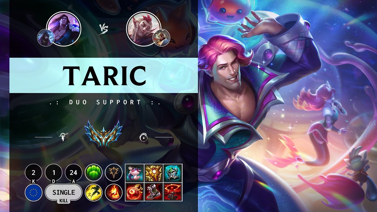 Taric Support vs Rakan - EUW Challenger Patch 14.11 - YouTube