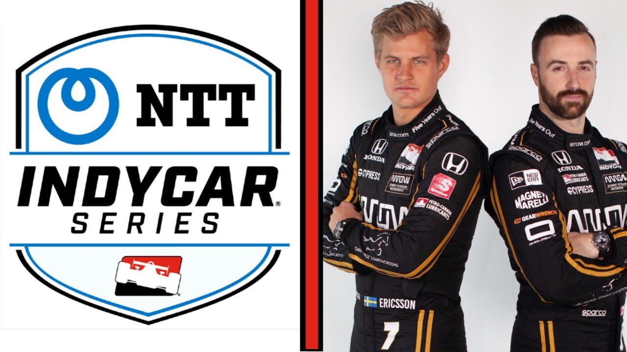 NTT INDYCAR TITLE SPONSOR | ARROW SPONSORS 3 CARS -- This Week in ...