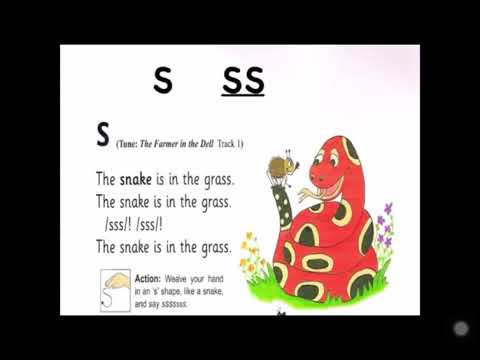Best Phonics song part 1 for kids (snake in the grass)
