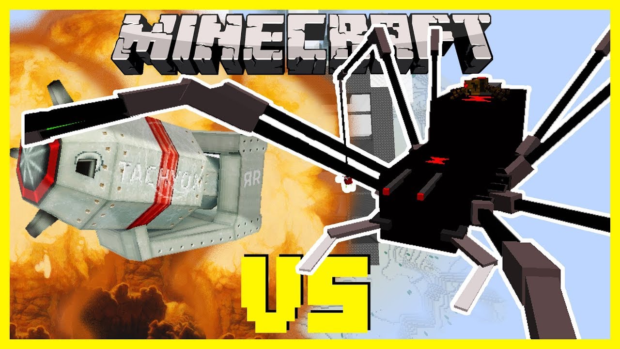 Minecraft - NUKE VS GIANT ROBOT SPIDER, DINOSAURS AND MORE! FROM THE ...