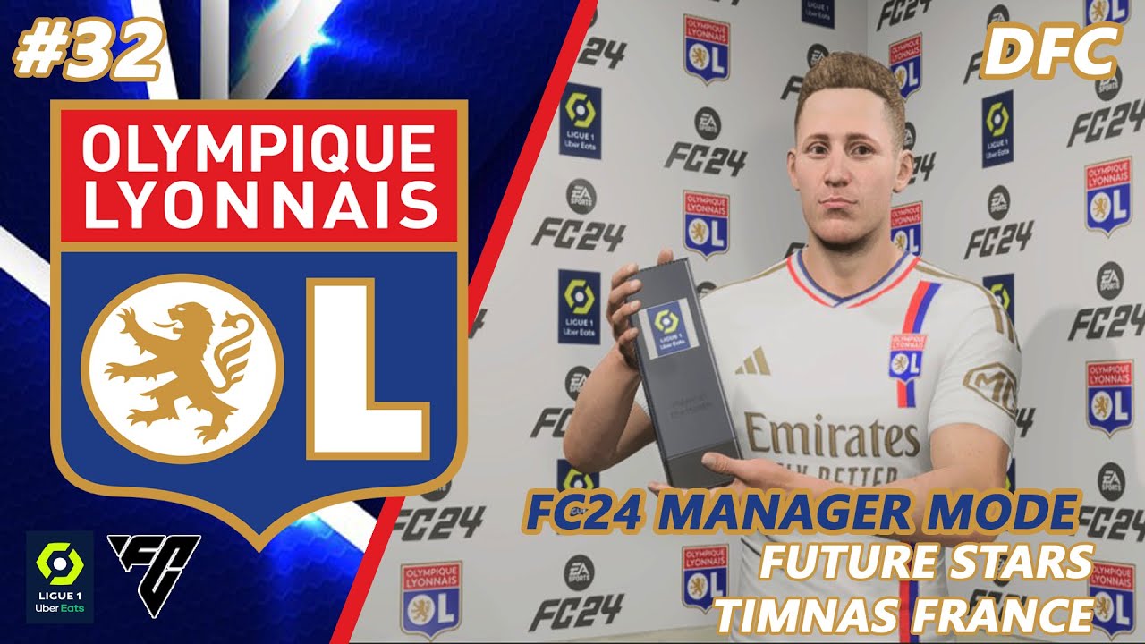 FC24 Lyon Career Mode | Derby Rhone-Alpes Pertama di Musim Ini! Nathan ...