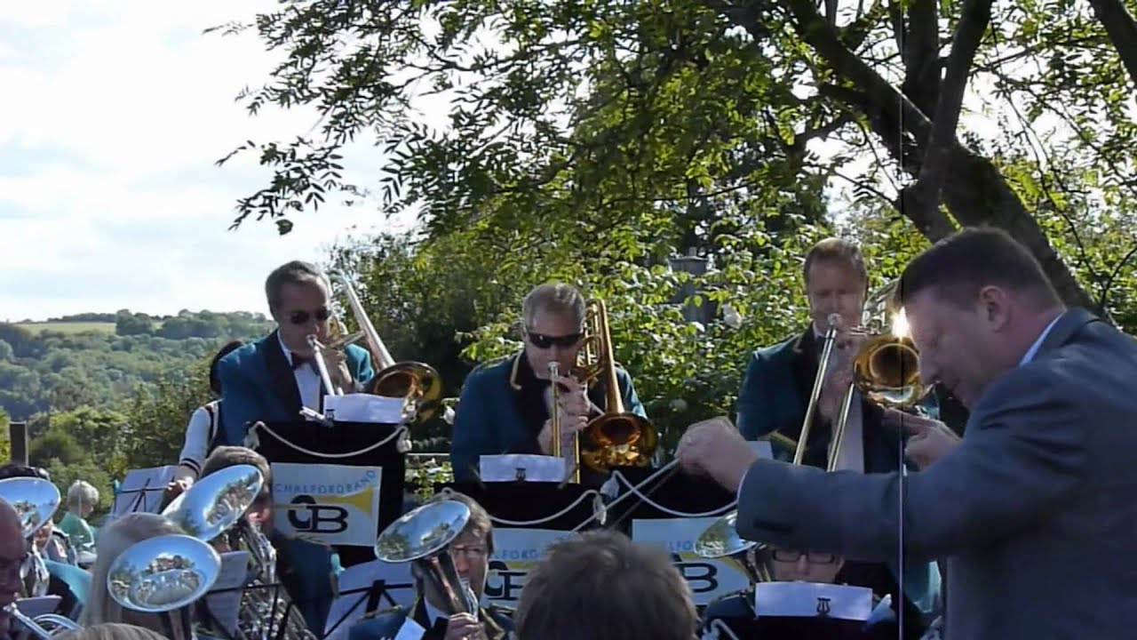 CHALFORD BAND : Trombone trio - Midnight in Moscow - YouTube