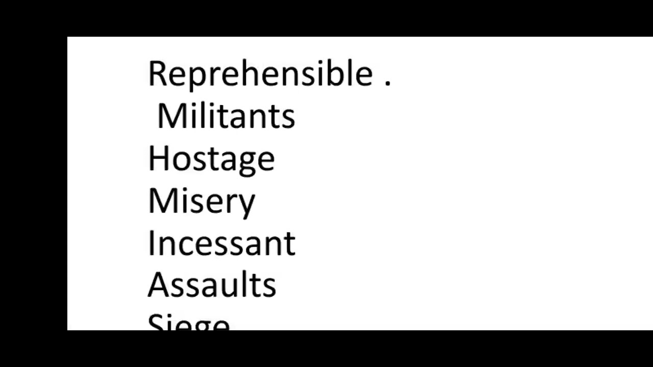 Daily Down news vocabulary - YouTube