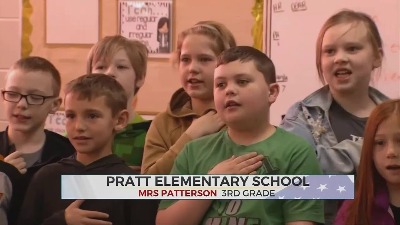 Daily Pledge: Pratt Elementary School - YouTube
