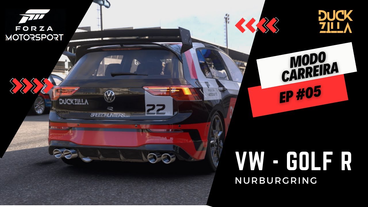Forza Motorsport - Modo Carreira - Corrida 05 - VW Golf R - Nurburgring ...