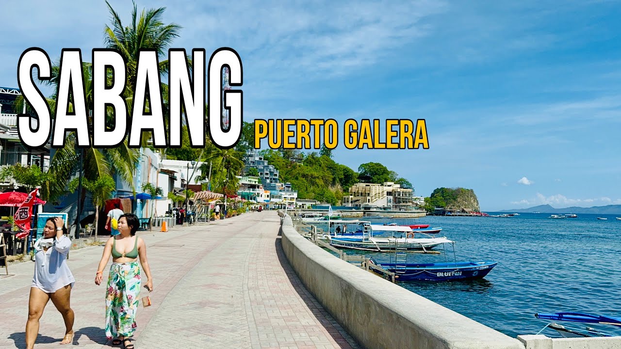 Sabang, Puerto Galera Walking Tour 2024 | Sabang, Puerto Galera, Oriental Mindoro Philippines ...