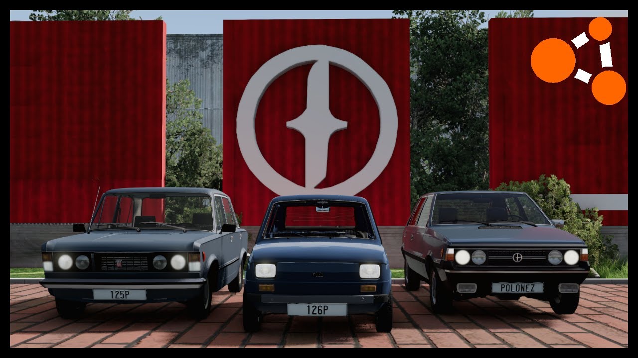 Polish Cars (FSO, Polish Fiat) / BeamNG - YouTube