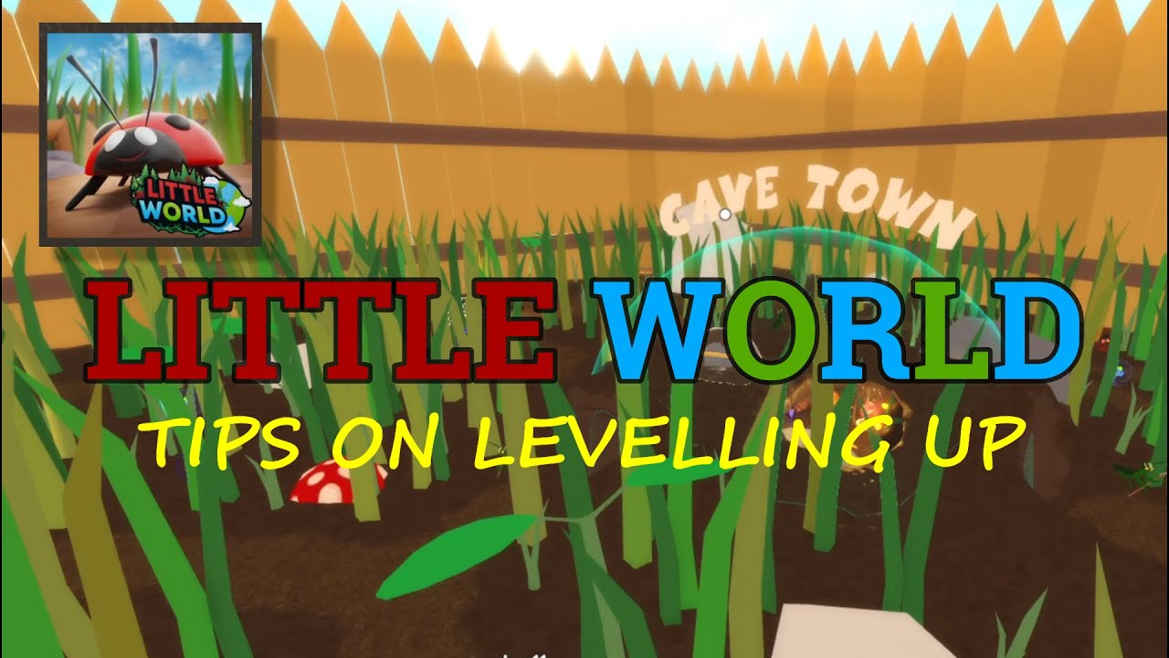 LITTLE WORLD🐞"Tips on levelling up fast"🕷️and NEW CODES!!! Roblox - YouTube