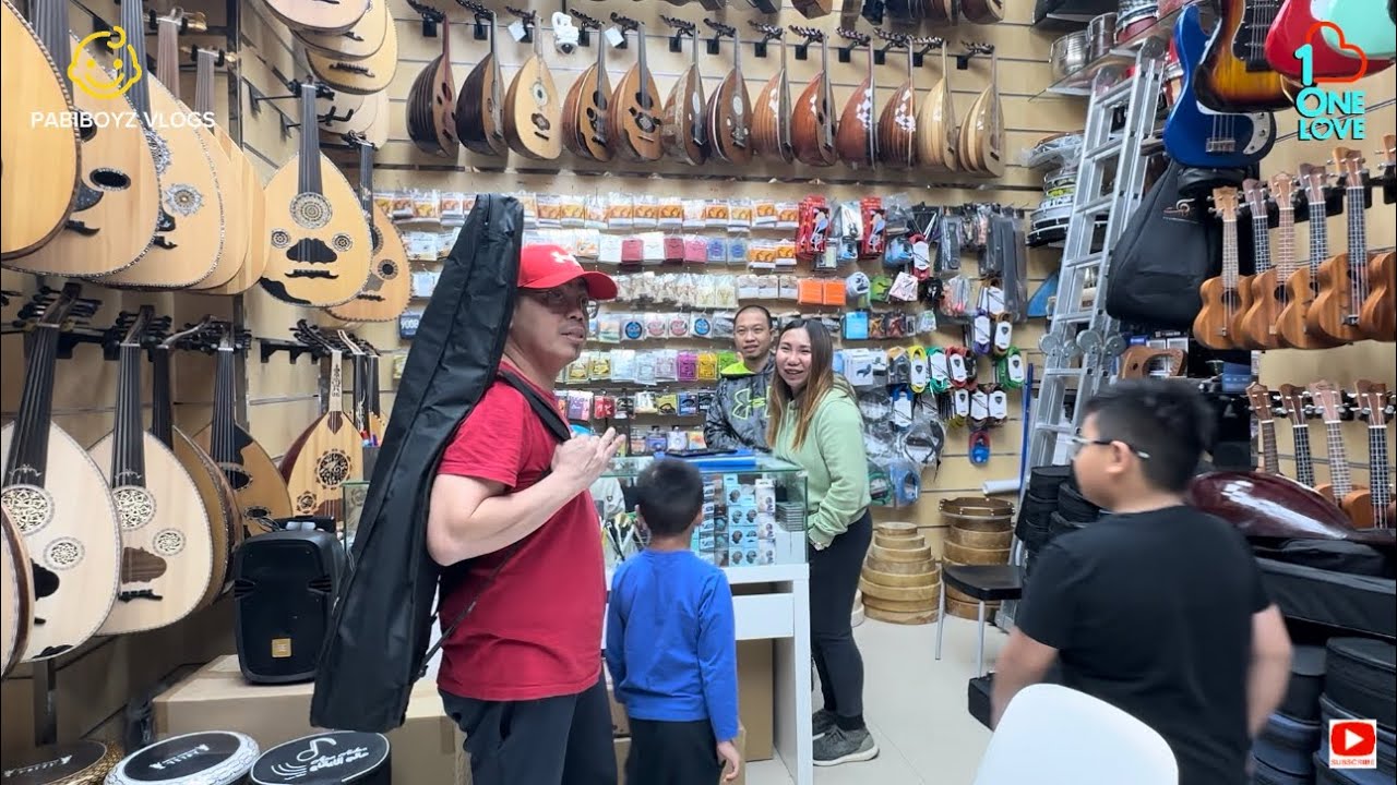 WHERE TO BUY MUSICAL INSTRUMENTS IN ABU DHABI? | PABIBOYZ CLARK 1st ...