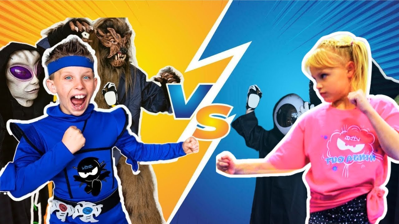 Sister VS Brother! Paxton Escapa do Mundo Hacker VR com Ninja Kidz ...