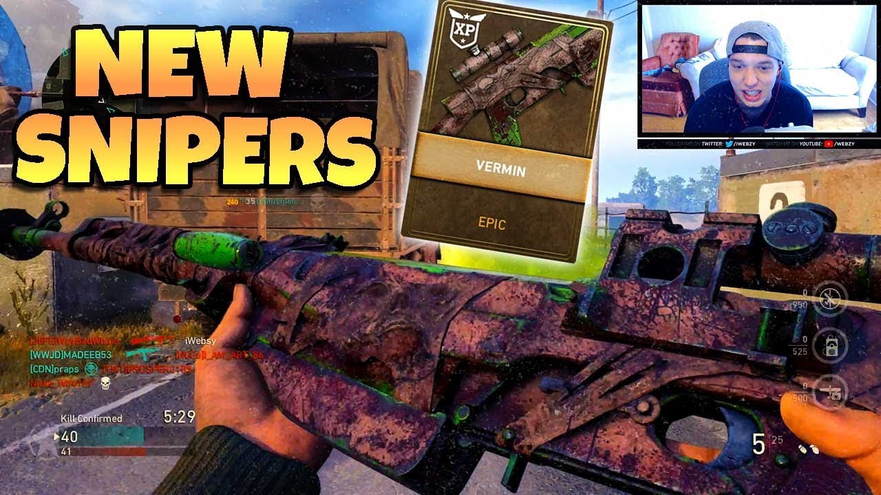 NEW SNIPERS & IRON SIGHTS (Call of Duty: WWII) - YouTube