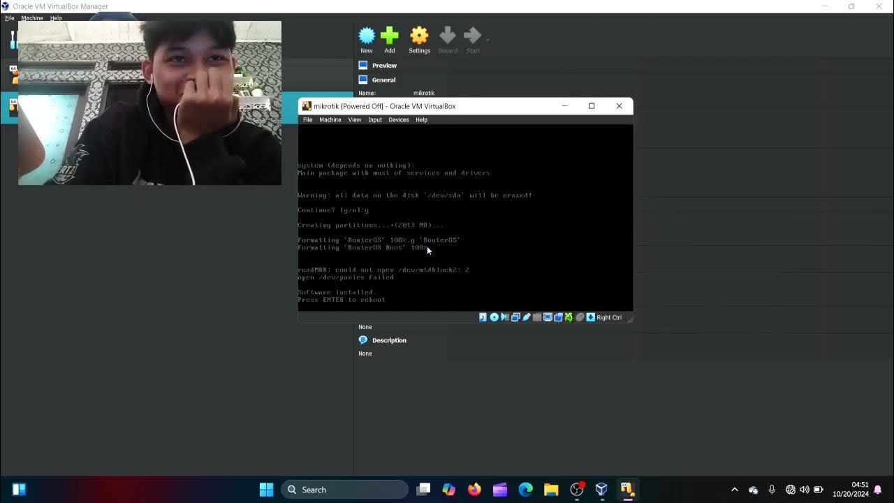 TUTORIAL MENGGUNAKAN VIRTUAL BOX -TUGAS PERTEMUAN 4 - YouTube