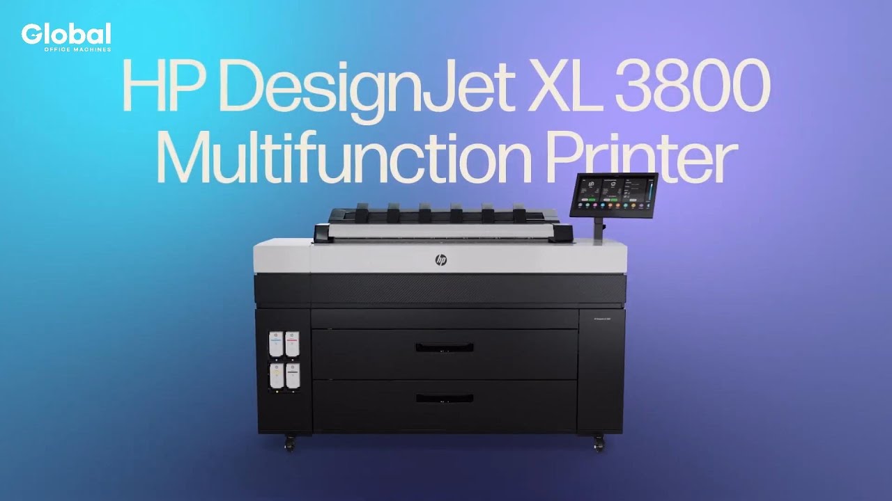 HP DesignJet XL3800 Multifunction Printer | The Fastest Large Format ...
