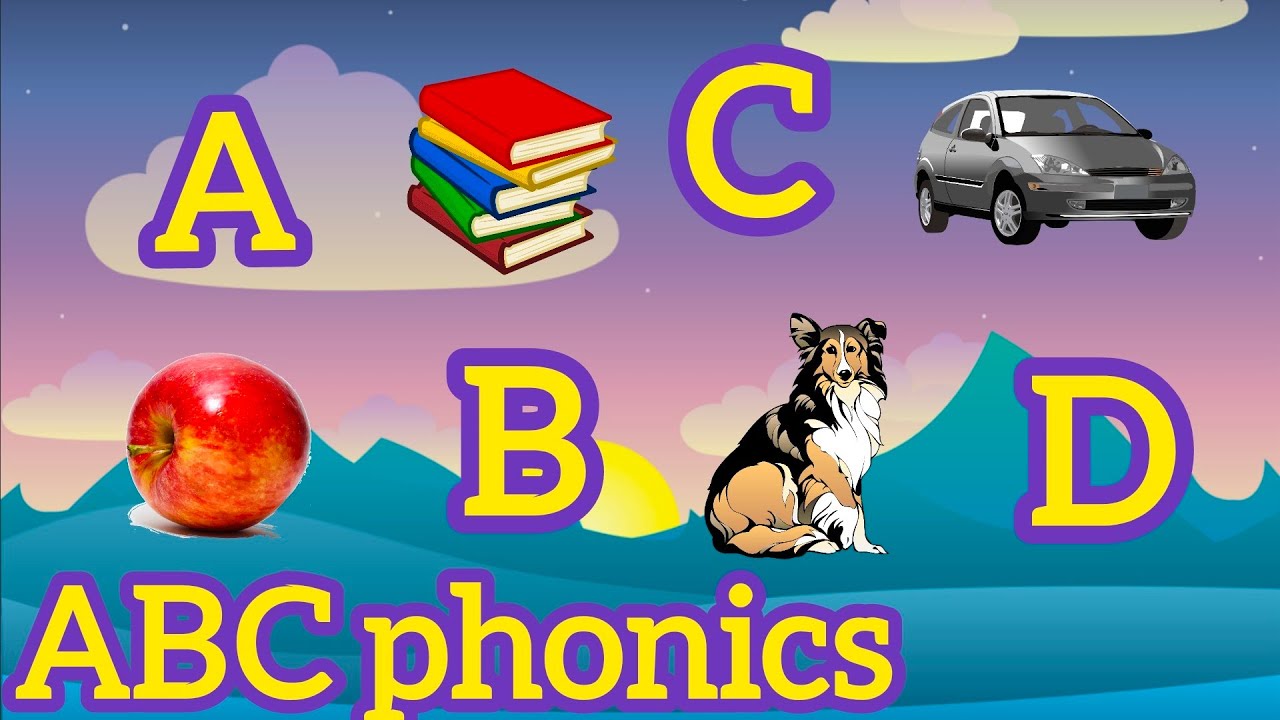 ABC alphabetic words for kids - YouTube