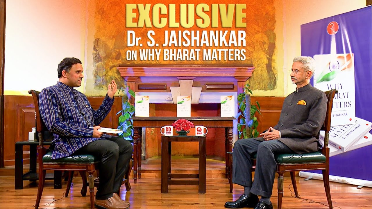 Indian Diplomacy: Dr. S. Jaishankar on Why Bharat Matters - YouTube