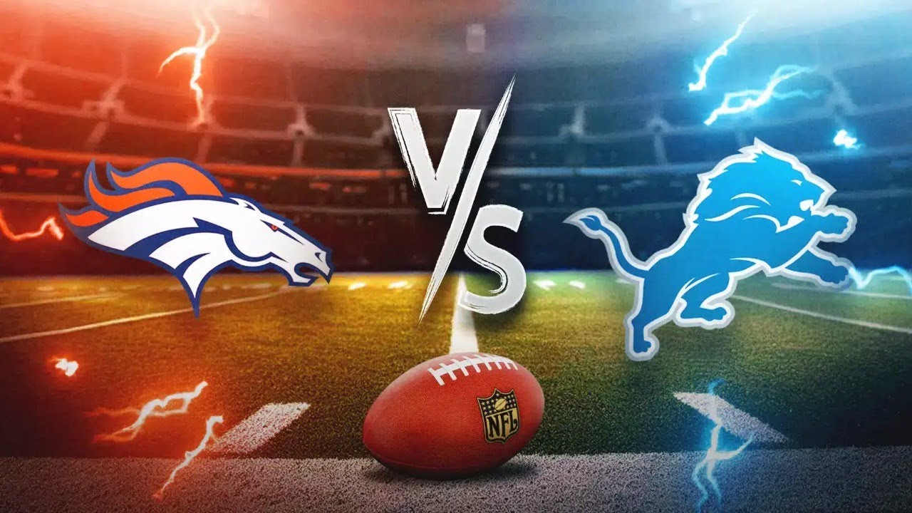 NFL Live: Denver Broncos vs Detroit Lions - YouTube