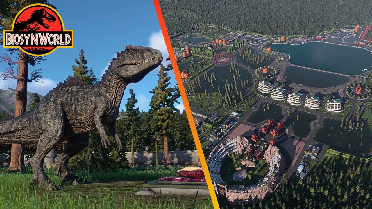BUILDING BIOSYN WORLD PART 2 | Jurassic World Evolution 2 Park Build ...