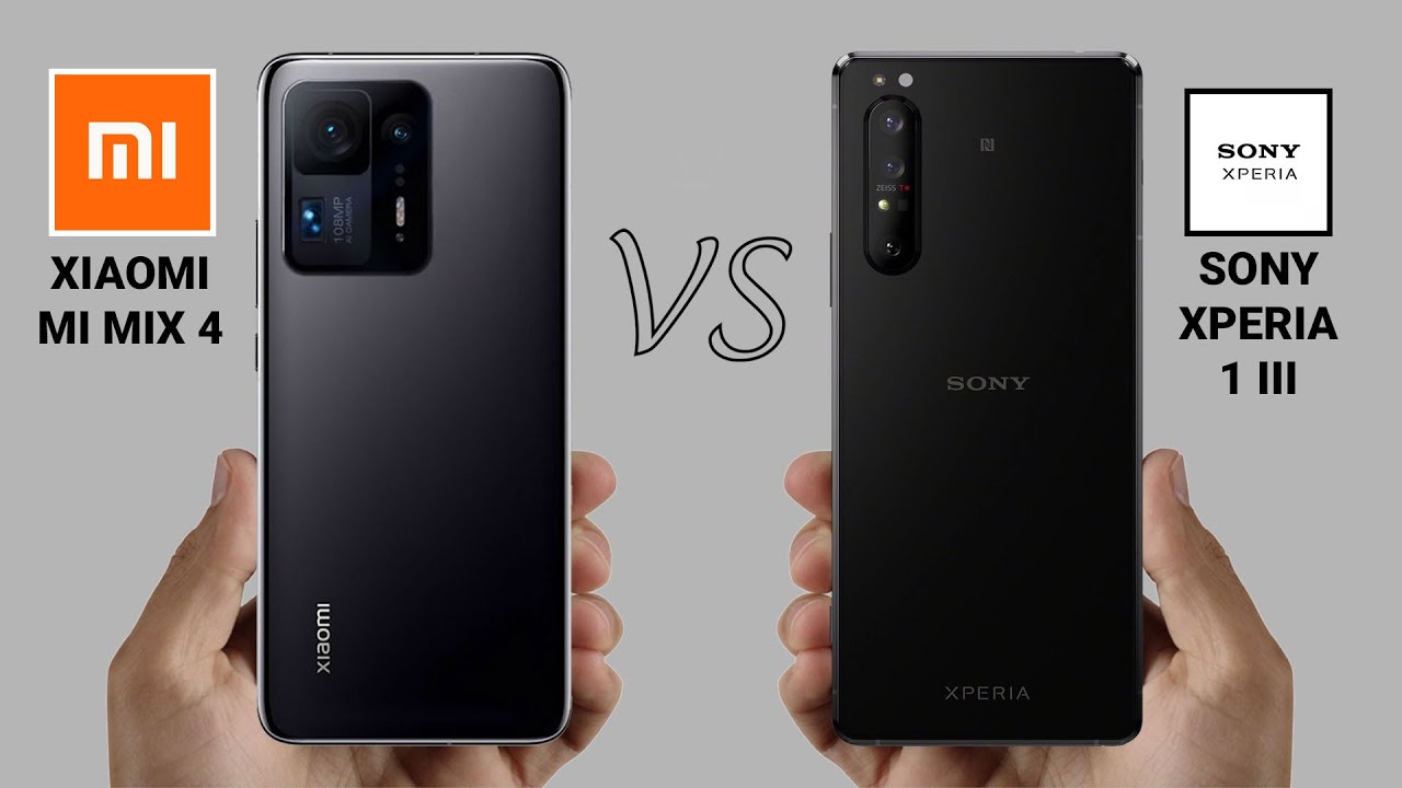 Xiaomi Mi Mix 4 vs Sony Xperia 1 III | Comparison | Review Top 10 - YouTube
