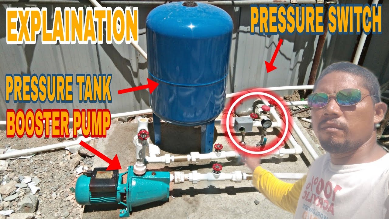 how to Installation ppr pipe for connection booster pump and pressure ...