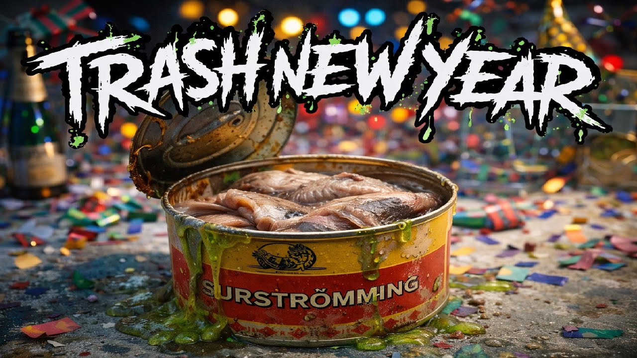 Новорічний Trash Stream! - YouTube