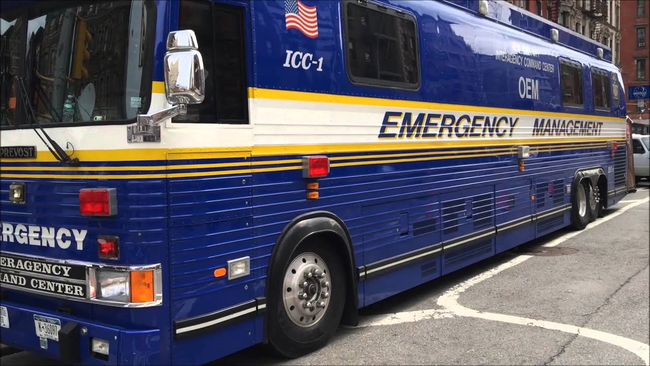 WALK AROUND OF NYC OFFICE OF EMERGENCY MANAGEMENT INTER AGENCY COMMAND ...