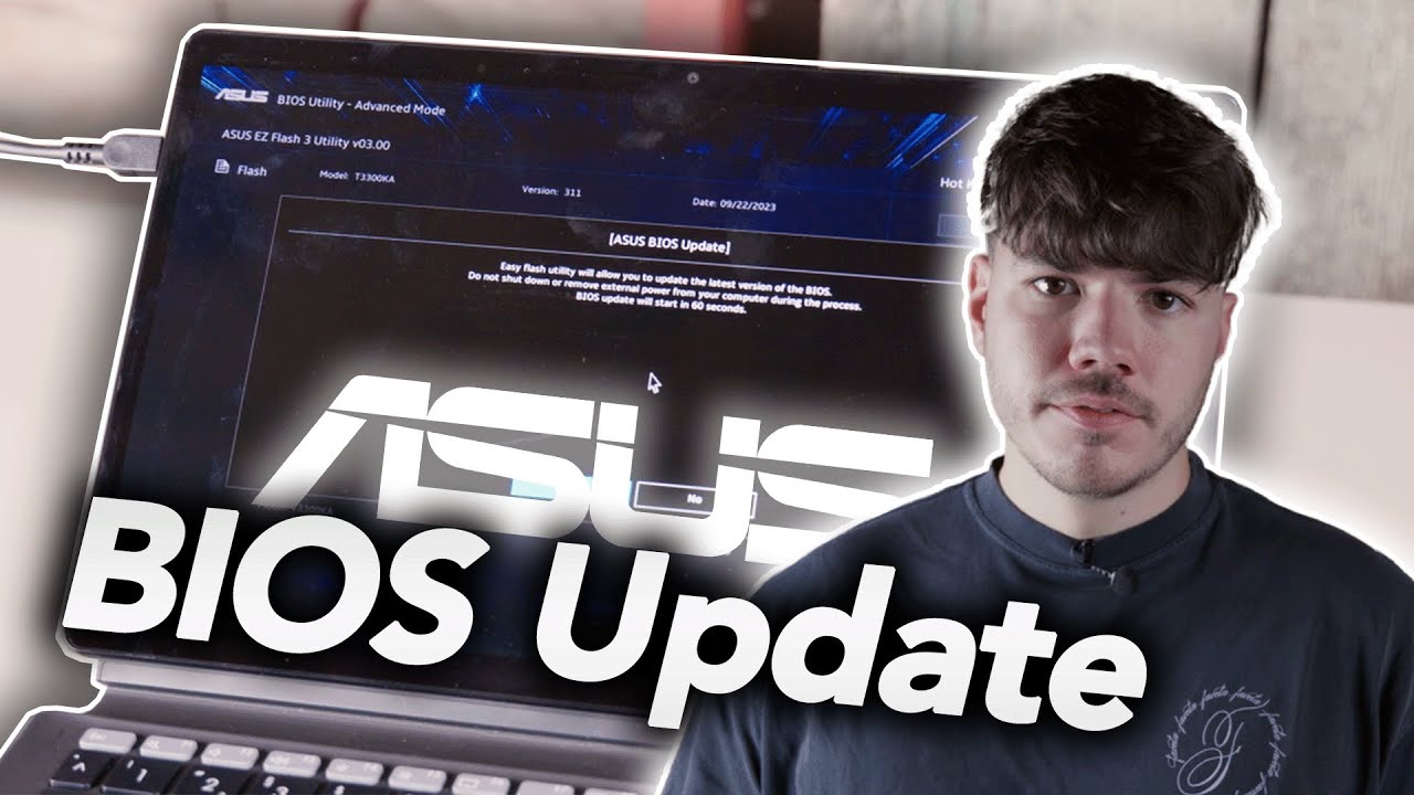 ASUS Laptop BIOS Update ohne CMOS-Batterie - Tutorial - YouTube