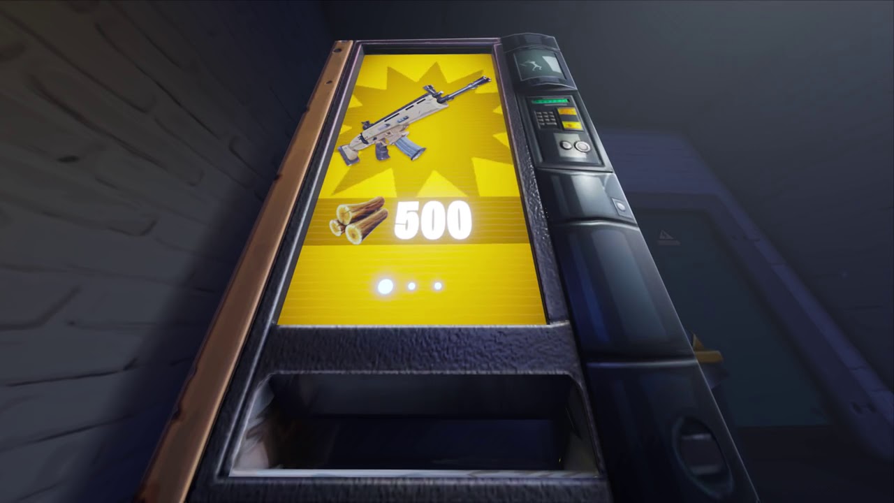 "NEW" Vending Machine in fortnite battle royale. - YouTube