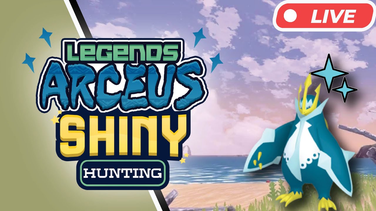 Shiny Alpha Starter Hunting w/Friends!! | Pokemon Legends Arceus - YouTube