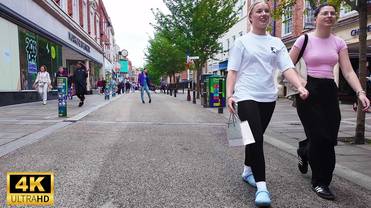 Worcester - City Tour 2024| Walking The Streets of Worcester | Central ...