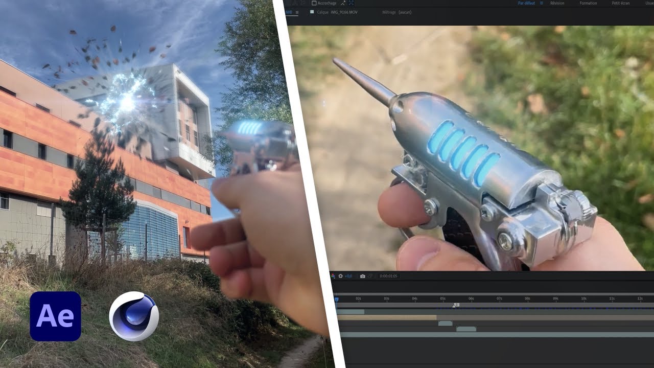 Making of VFX - Men in Black [C4D - After Effects] - YouTube
