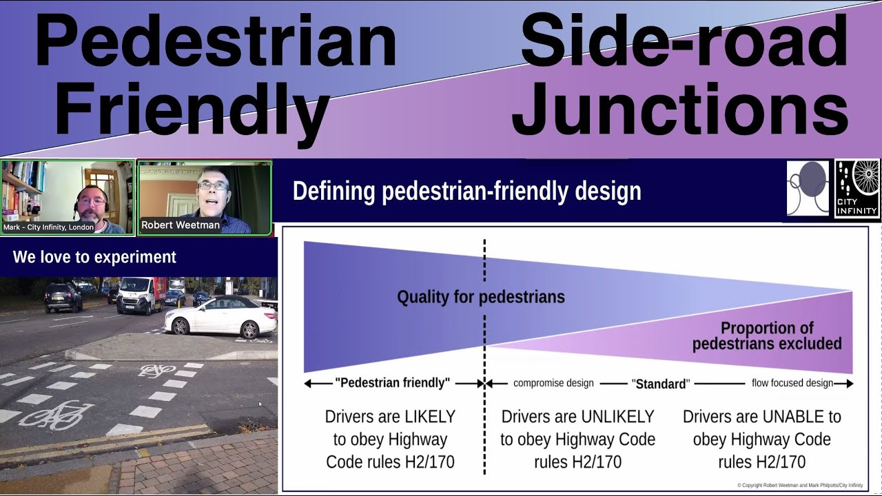 18 Nov 25: Pedestrian friendly side road crossings - YouTube