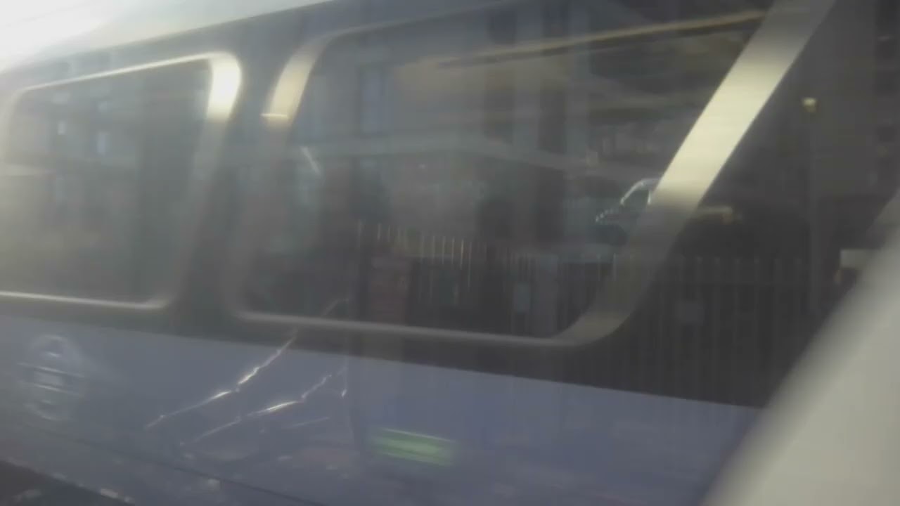 Class 345 vs class 720 race - YouTube