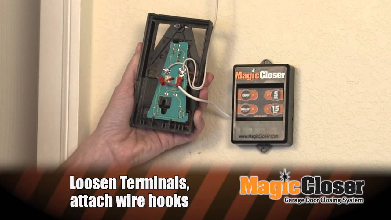 Instructional Video // MagicCloser Automatic Garage Door Closer - YouTube