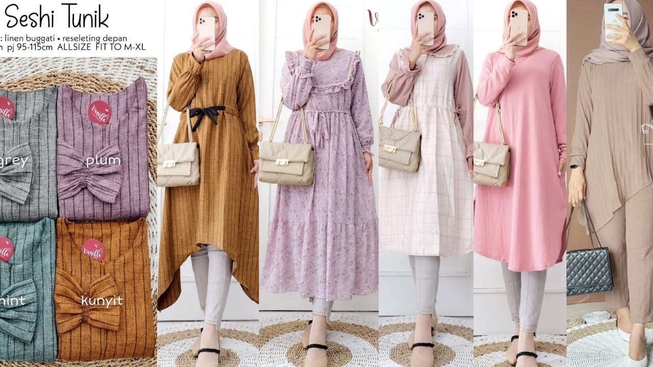 TUNIK REMAJA KEKINIAN /MODEL TUNIK TERBARU LENGKAP DENGAN HARGA NYA ...