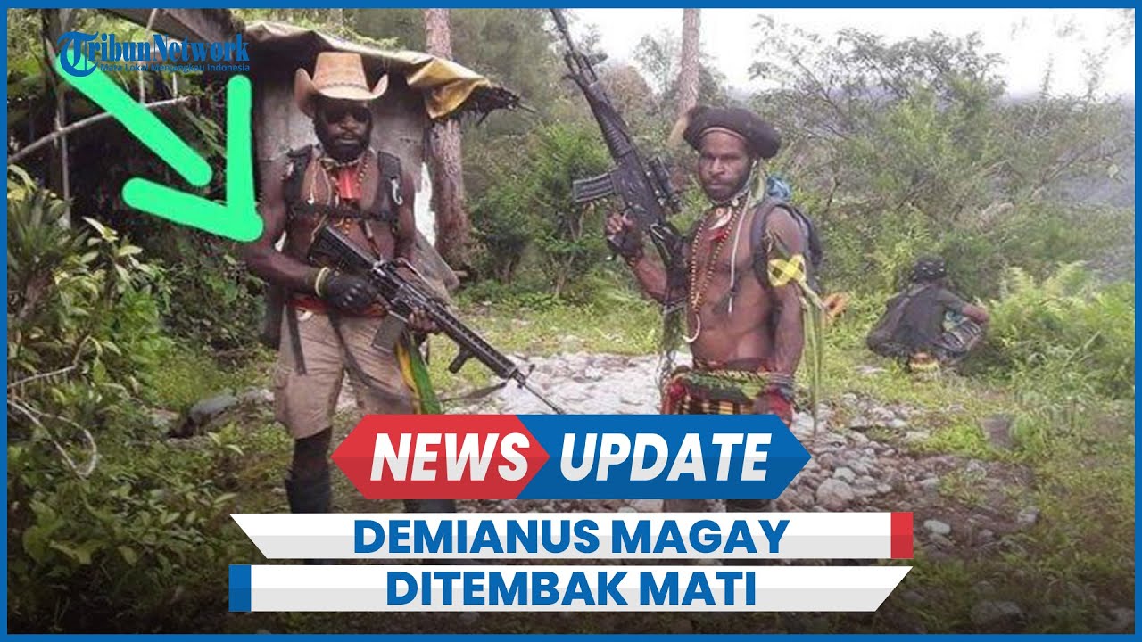 Kisah Pentolan OPM Demianus Magay Ditembak Mati Satgas Damai Cartenz ...