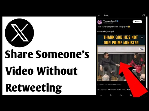 How To Share Someone's Twitter Video Without Retweeting | Share Twitter Video Without Retweeting